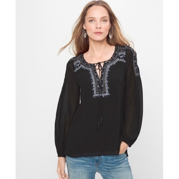 White House Black Market | Tops | White House Black Market Black ...
